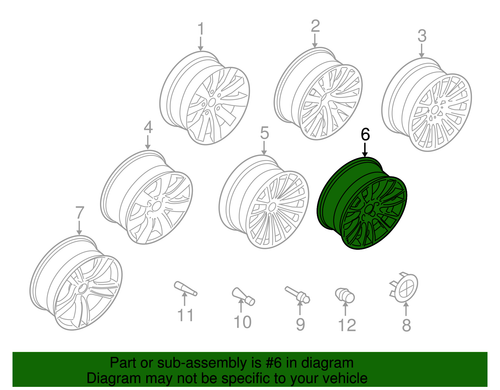 BMW 535i GT 2009-2015 19" Factory OEM Wheel Rim 36117841822 71374 for ...