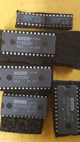 Burr Brown PCM58P, PCM56P, PCM53 DAC obtained from ONKYO. | eBay