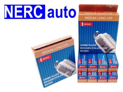 DENSO IRIDIUM LONG LIFE Spark Plugs FK20HBR8 3491 Set of 8 | eBay