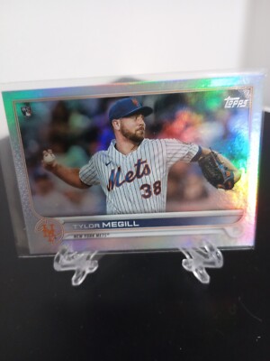 2022 Topps Chrome Silver Pack Tylor Megill New York Mets Rookie ...
