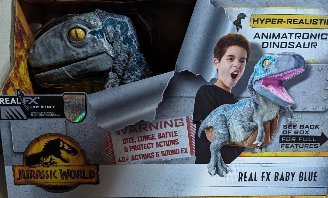 jurassic world super real baby blue | eBay