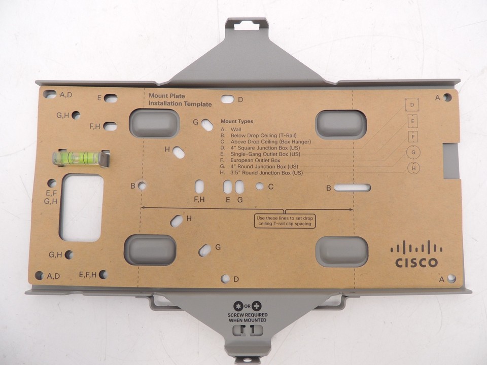 New Unused Cisco Meraki AP MR32 MR34 MR42 Mounting Plate Only | eBay