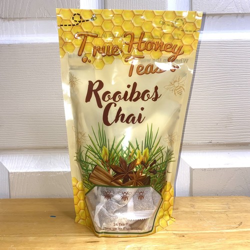 True Honey Teas ~ ROOIBOS CHAI, 24 Tea Bags, Caffeine Free ~ Just Add ...