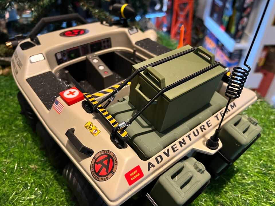 Gi Joe Adventure Team ATV Custom Conversion Kit - Desert Scout ...