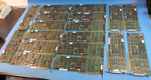 Gold Recovery Scrap Electronic 16-Bit Gold Finger Computer (18) Boards ...
