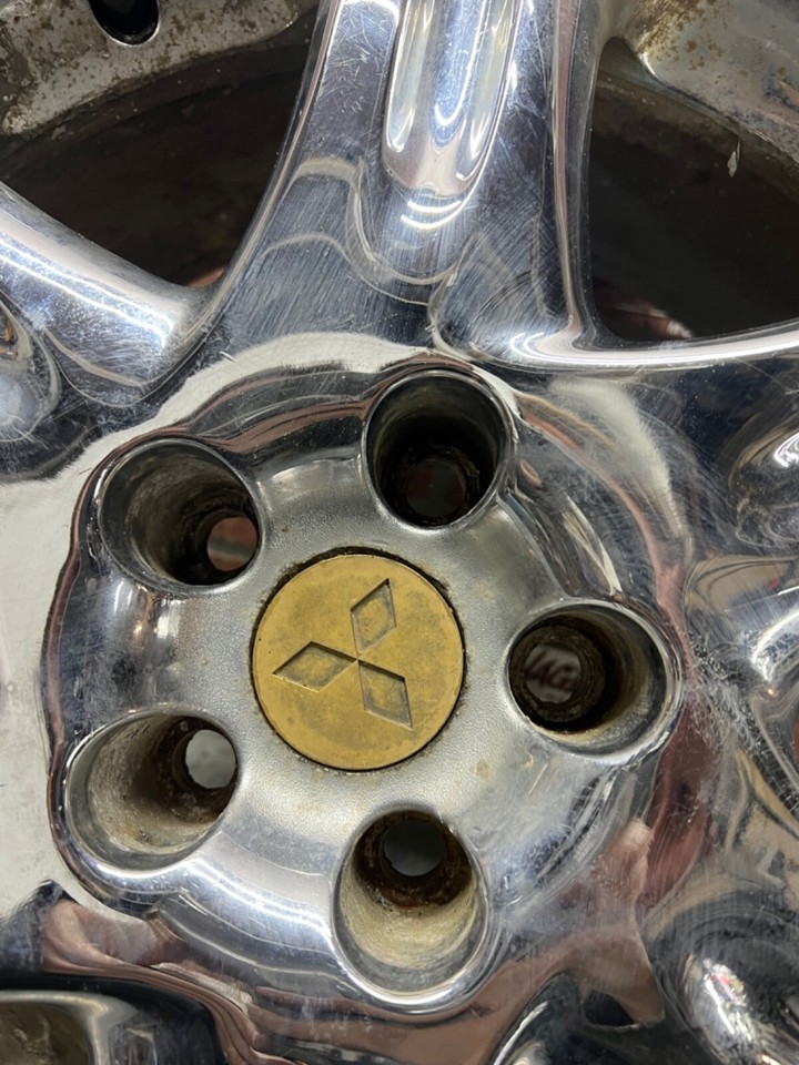 1994-1999 Mitsubishi 3000GT VR4 OEM 18x8.5 Chrome Wheel Rim 6 Spoke