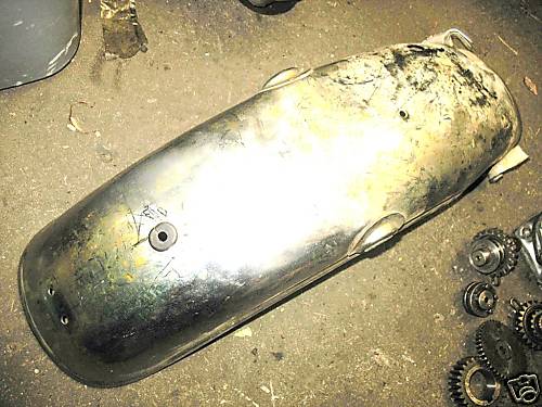 80 Yamaha XS650 XS 650 Rear Fender | eBay