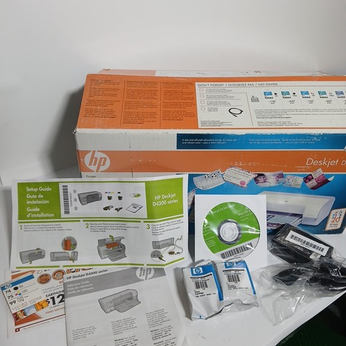 HP deskjet D4360 printer. 🖨️ Open Box. | eBay