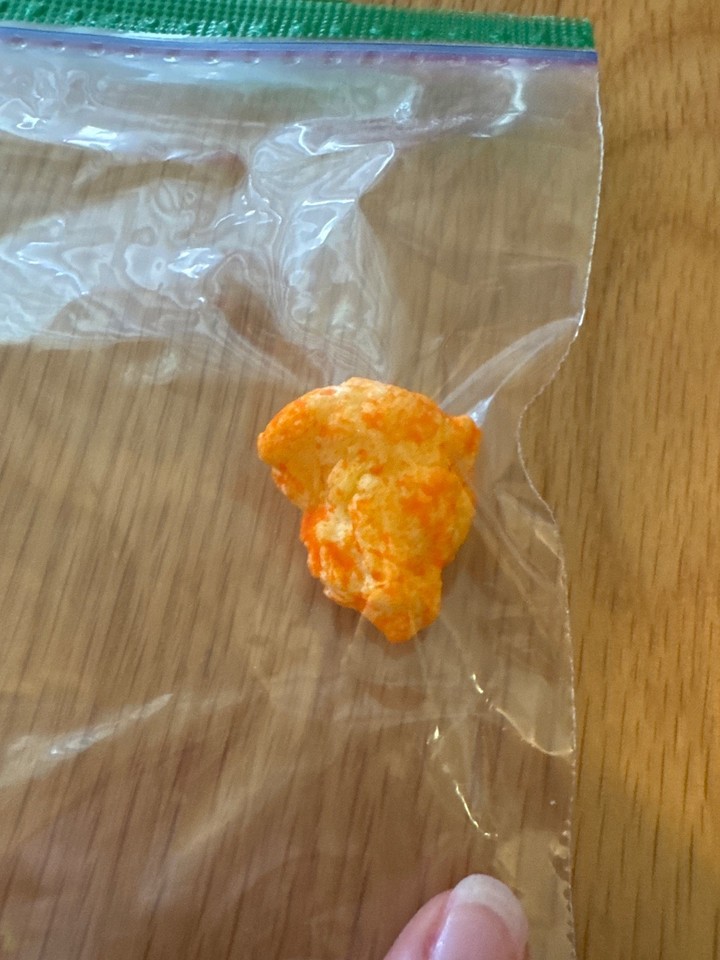 Cheeto that resembles Donald Trump. Cheeto brand. Original flavor. | eBay