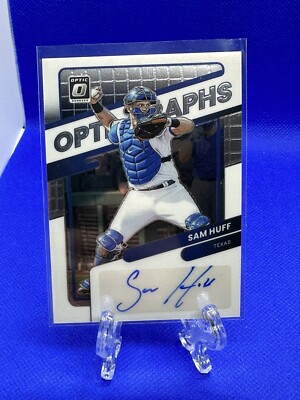 2022 Donruss Optic Sam Huff Opti-Graphs Auto Autograph #OG-SH Rangers ...