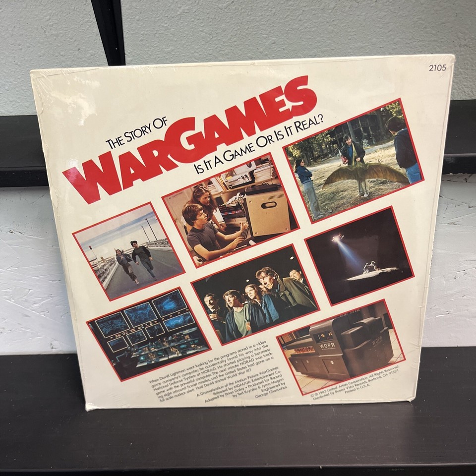 THE STORY OF WAR GAMES “MISSLE WARNING” RECORD 1983 RARE SEALED | eBay