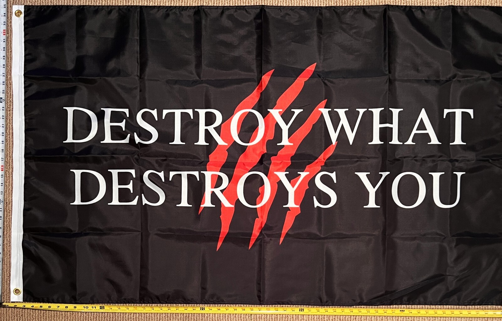 Motivation Flag FREE SHIPPING Nobody Cares Work Harder 3 Gym Banner ...