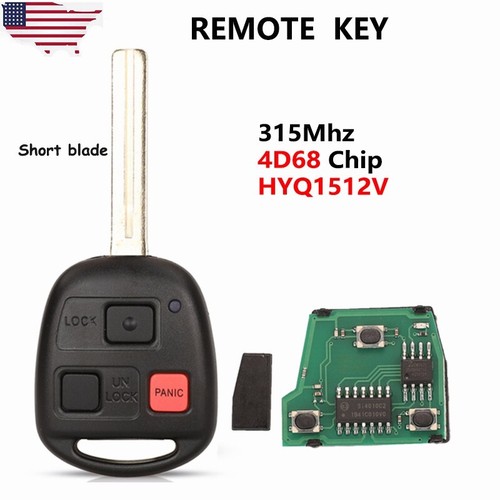 for Lexus GX470 LX470 2003 2004 2005 2006 2007 2008 Remote Key Fob ...