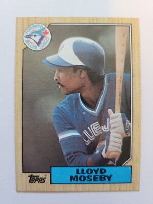 1987 TOPPS LLOYD MOSEBY #210 NM | eBay