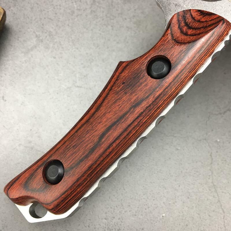 6.4” Hunters Fixed Blade Knife S90V Steel Blade Tactical Hunting ...