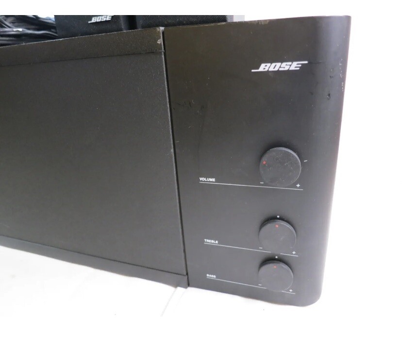 Bose Powered Acoustimass Multimedia System W/ Two Single Speakers Bose ...