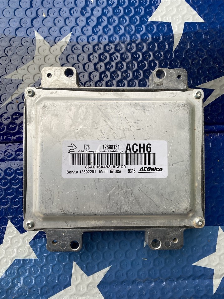 2020 Chevy Trax 1.4 Engine Computer Control Module ECM ECU 12698131 OEM ...
