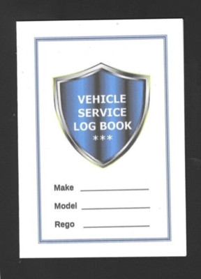 Car Service Record Book for all Makes & Models A 2 | eBay Australia