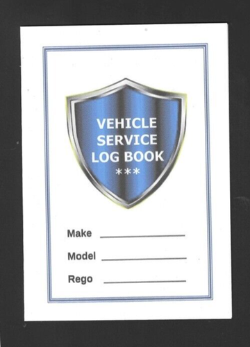 Car Service Record Book for all Makes & Models A 2 | eBay Australia