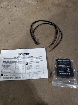 Remote Engine Start DNA Control Module Security System Mazda 0008FG32 ...