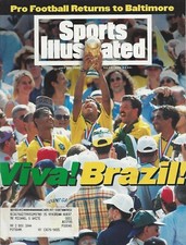 July 25 1994 Brazil World Cup Sports Illustrated for sale online | eBay