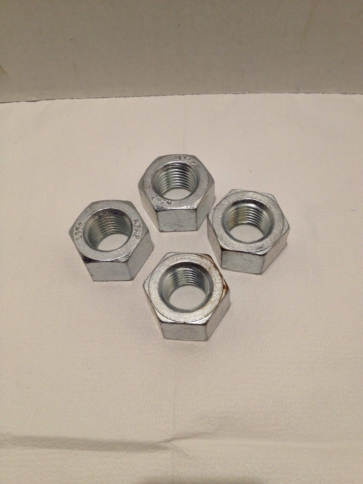 1" Hex Nut 2HZN - HOTT DEALS-LOT OF 8 NUTS | eBay