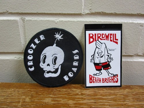 Croozer Boards Patch Custom Skateboard Designs Bomb Skull Logo for ...