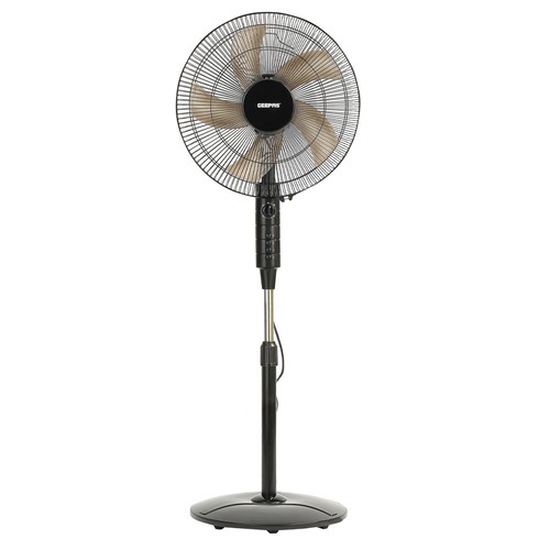 Geepas 16’’ Pedestal Fan 60W Powerful Electric Free Standing Cooling ...