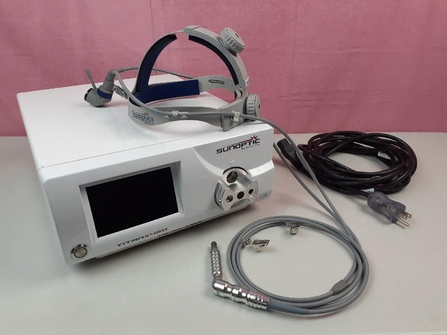 2018 SUNOPTIC TITAN TX450D TX450 400W XENON LIGHT SOURCE W HEADSET 202 ...