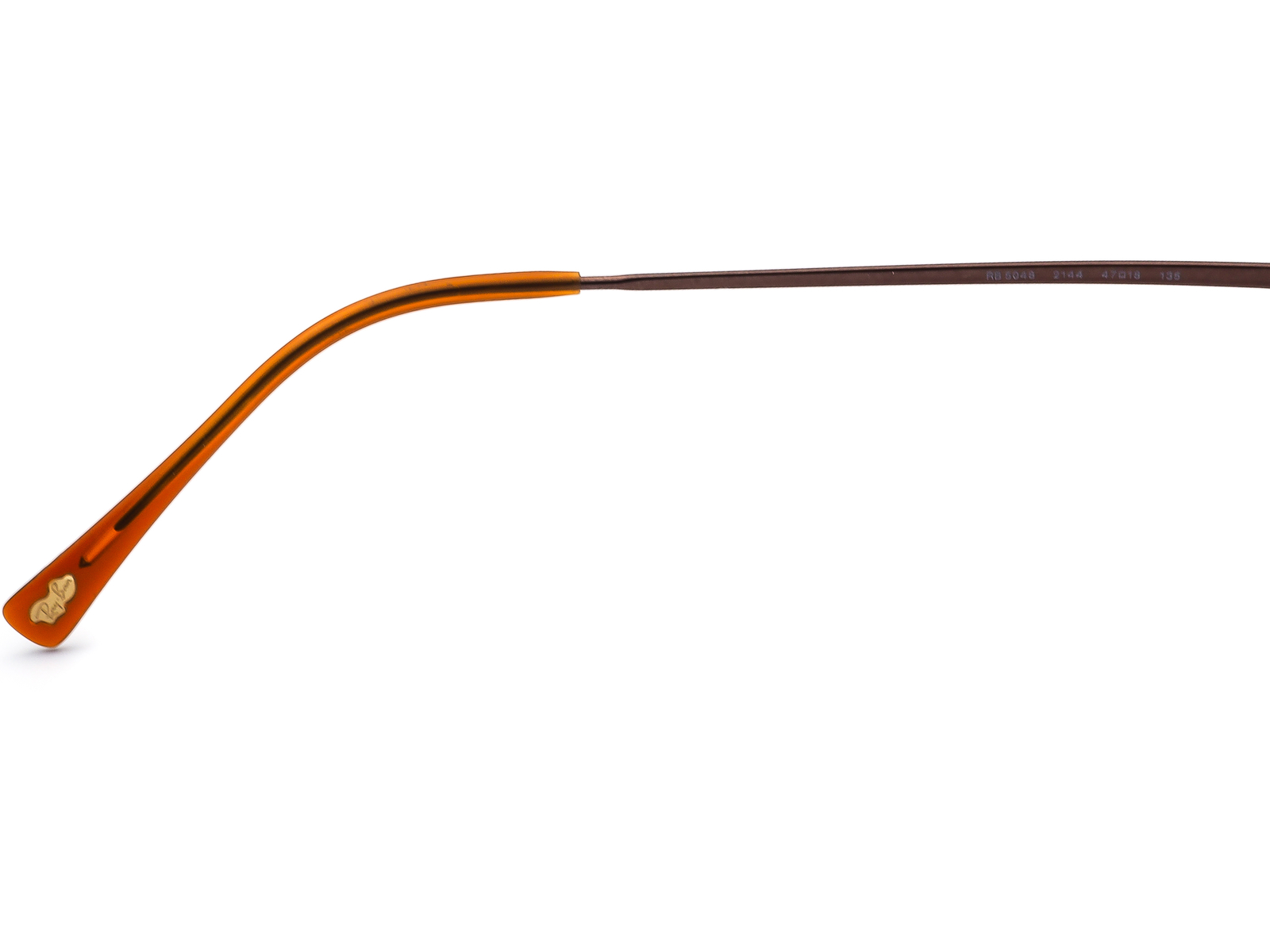 Ray Ban Eyeglasses RB 5048 2144 Tortoise Rectangular Frame Italy 47[]18 ...