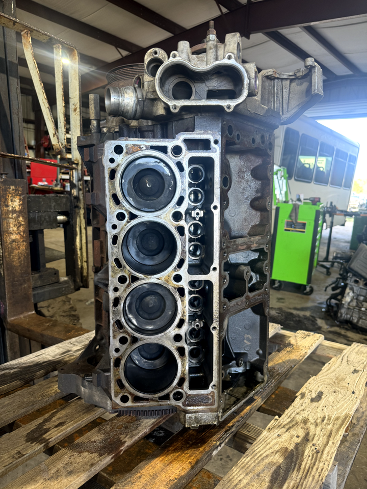 2008 2009 2010 OEM FORD 6.4L POWERSTROKE SHORT BLOCK CRANK CAM PISTONS ...