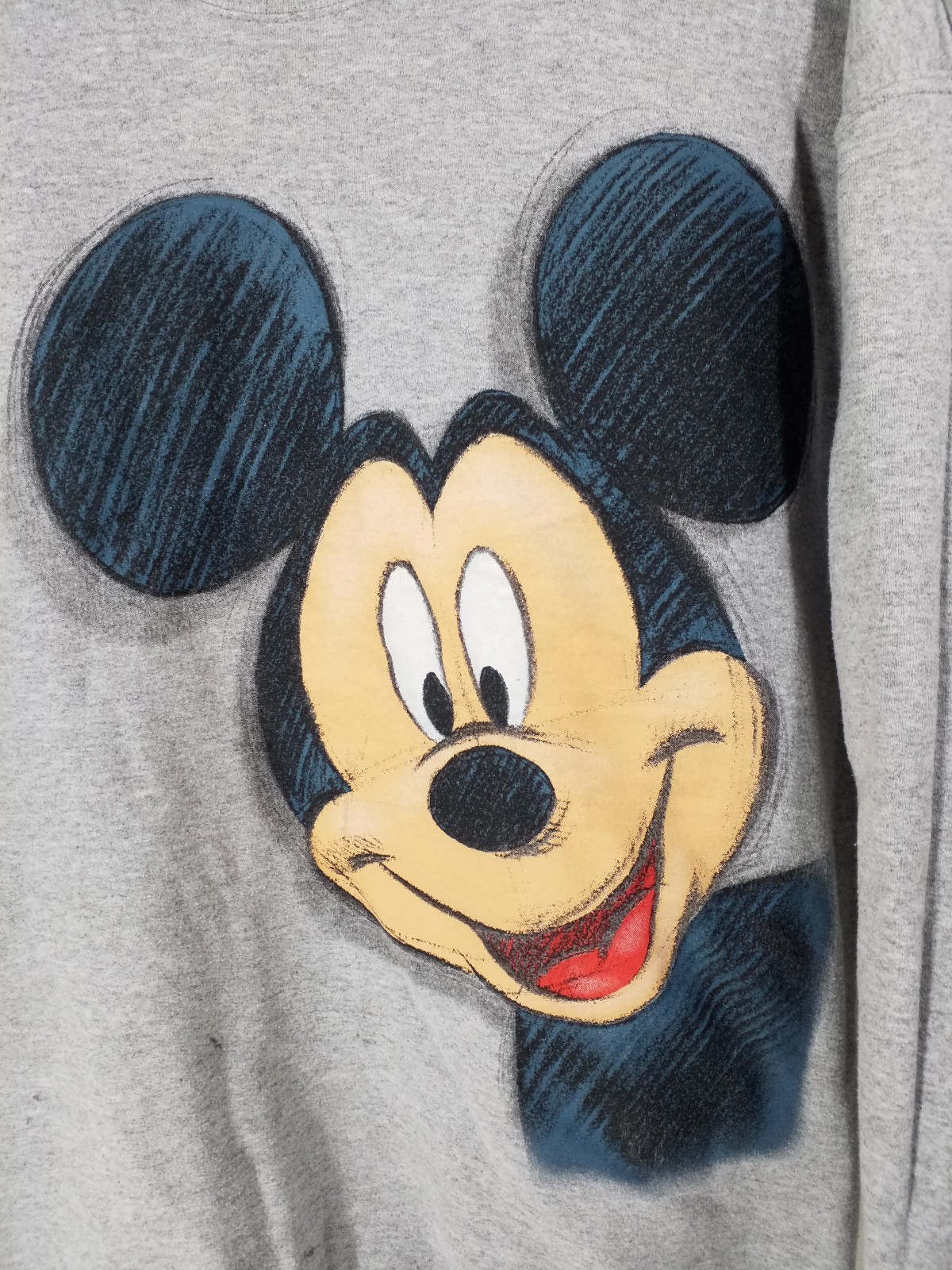Mickey Mouse Disneyland Resort Gray Mickey Mouse Graphic Front and Back ...