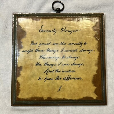 Plates & Plaques - Prayer Wall Plaque