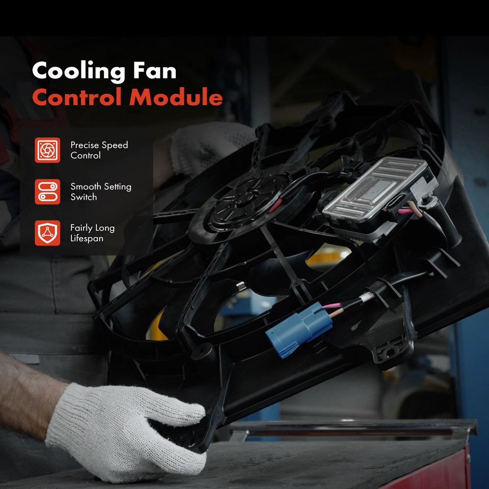 Radiator Cooling Fan Control Module for Ford Flex Taurus Chevrolet ...