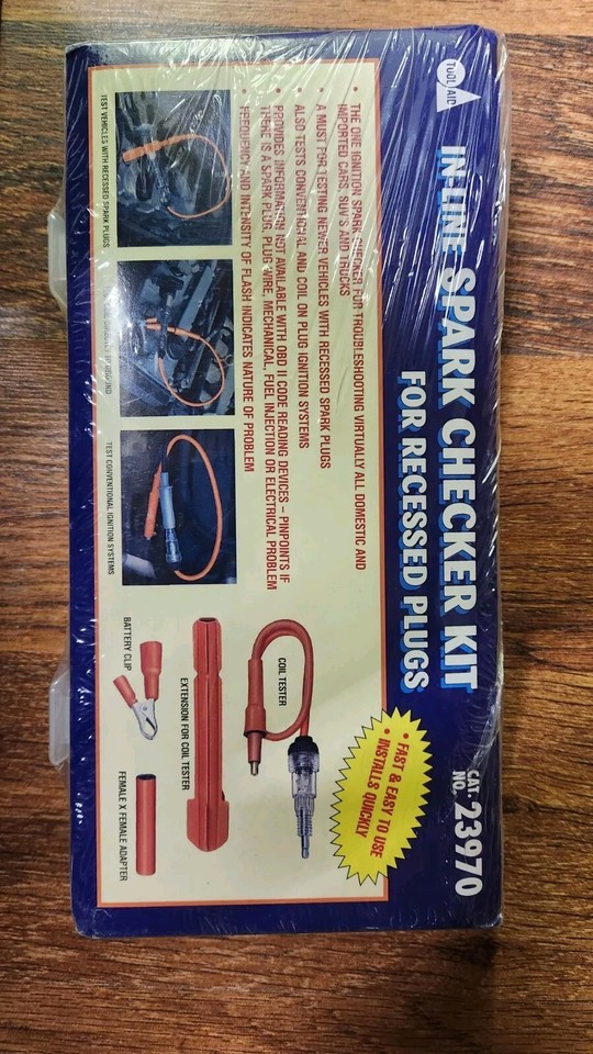 S & G Tool-Aid 23970 In-Line Spark Plug Checker - Tester Kit for ...