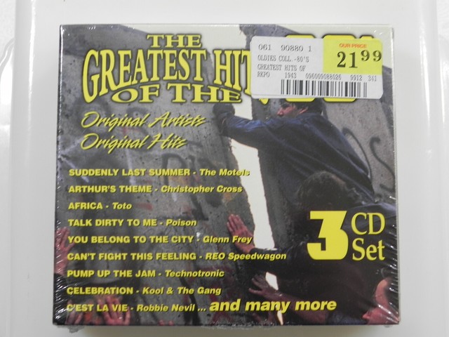 The Greatest Hits of the 80s [Box Set #1] [Box] by Various Artists (CD ...