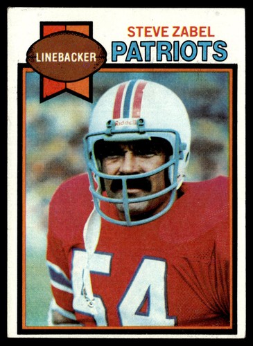 1979 Topps Steve Zabel #262 New England Patriots | eBay