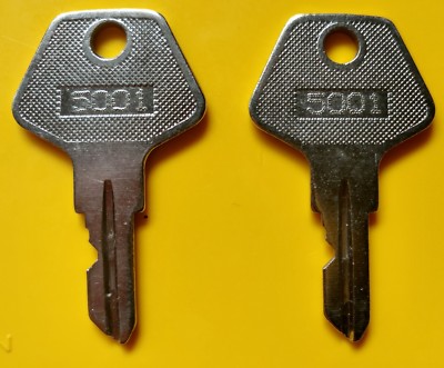 M-S Pair 5001 Cash Drawer Keys - Fits Star, Square, Revel, Partner Tech ...