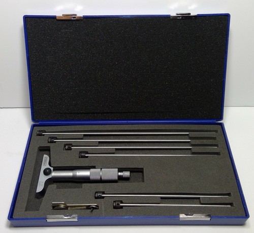 Fowler 0-6" Depth Micrometer with 2 1/2" Base 52-225-020-1 | eBay