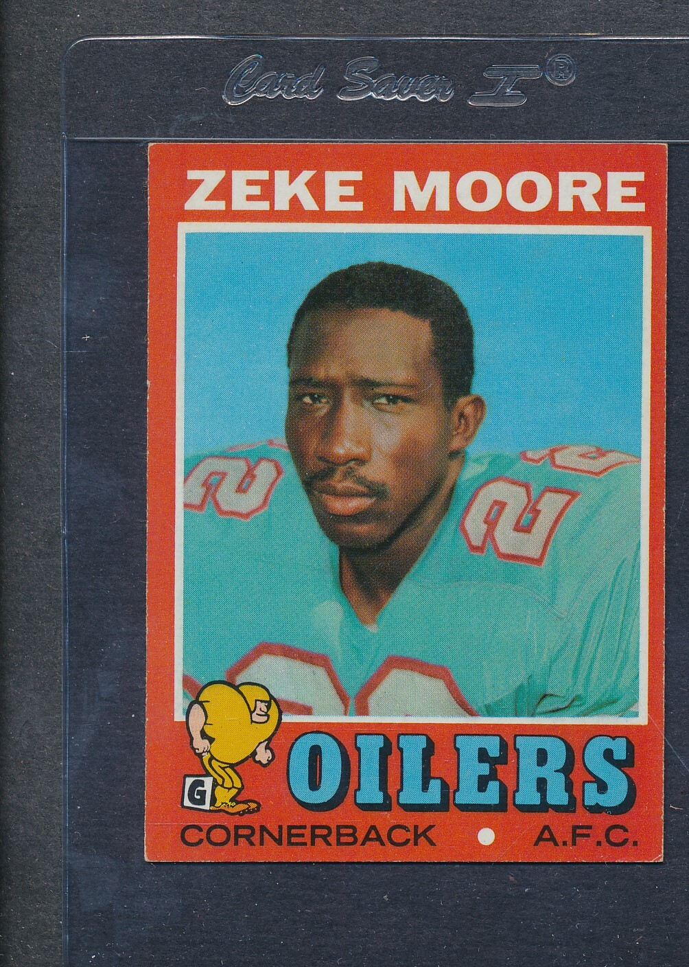 1971 Topps #043 Zeke Moore Oilers EX/MT *2471 | eBay