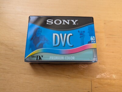 Sony DVC Premium Color Mini DV Digital Video Tape DVM60R 60 Minute New ...