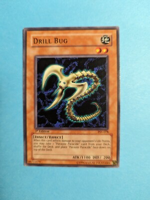 Yu-Gi-Oh! TCG DRILL BUG PSV-078 Pharaoh's Servent 1ST Edition yugioh ...
