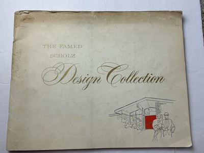 1962 Scholz Homes Design Collection Book Houses Mid Century Modern ...