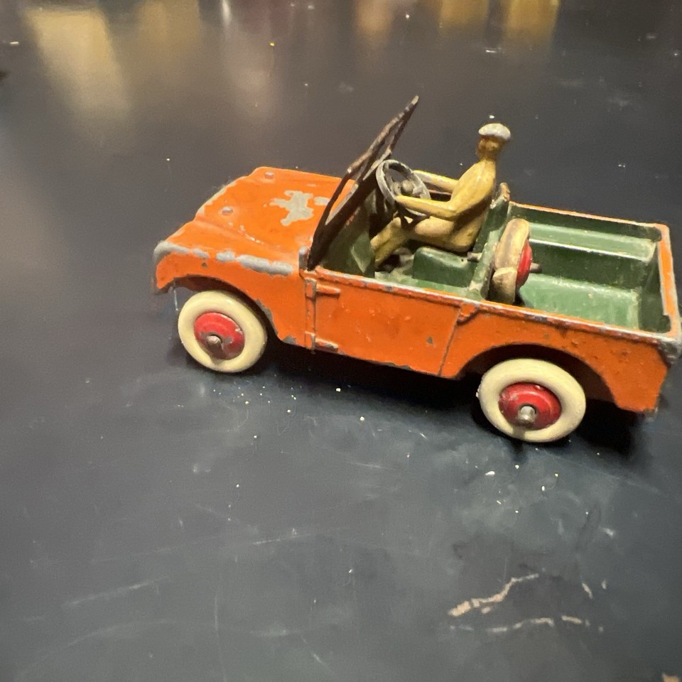 Vintage Dinky Toys #340 Meccano Land Rover Orange England | eBay