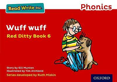 Read Write Inc. Phonics: Red Ditty Book 6 Wuff Wuff by Gill Munton ...