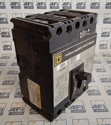 Schneider Electric Square D FAL34100 Molded Case Circuit Breaker 3-Pole ...