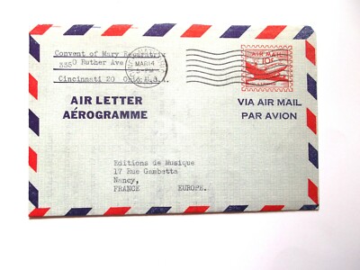 US postage Aérogramme Etats Unis Amérique 10c Avion an.1955 Entier ...