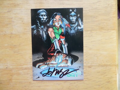 1996 WILDSTORM GEN13 RAINMAKER CARD SIGNED DAVE JOHNSON, WITH POA | eBay
