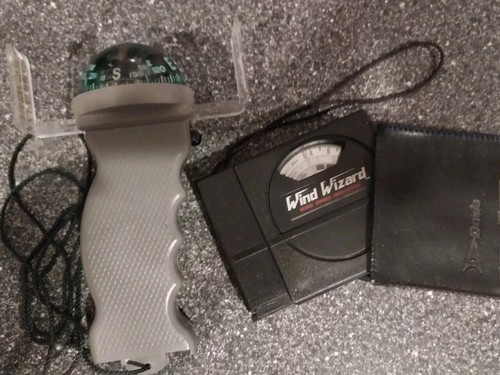 Set Of Davis Instruments. #215-Hand Bearing Compass. & #281-Wind Speed ...