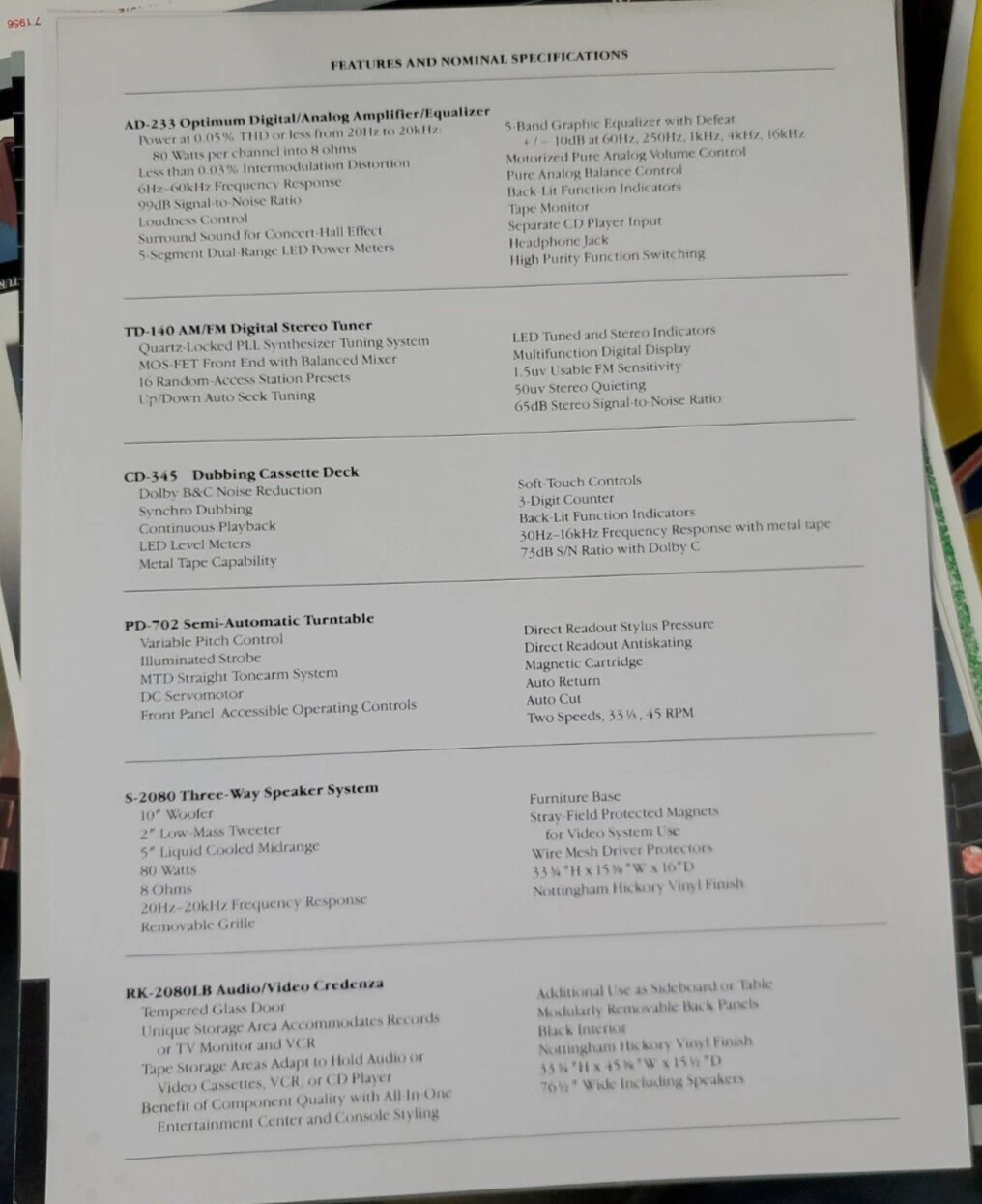 Sherwood S-2080 speakers | Audiokarma Home Audio Stereo Discussion Forums